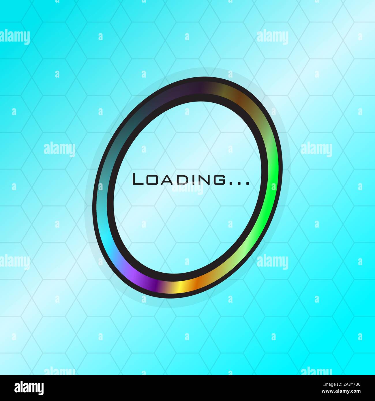 Loading bar over a textured background - Vector Stock Vector Image ...