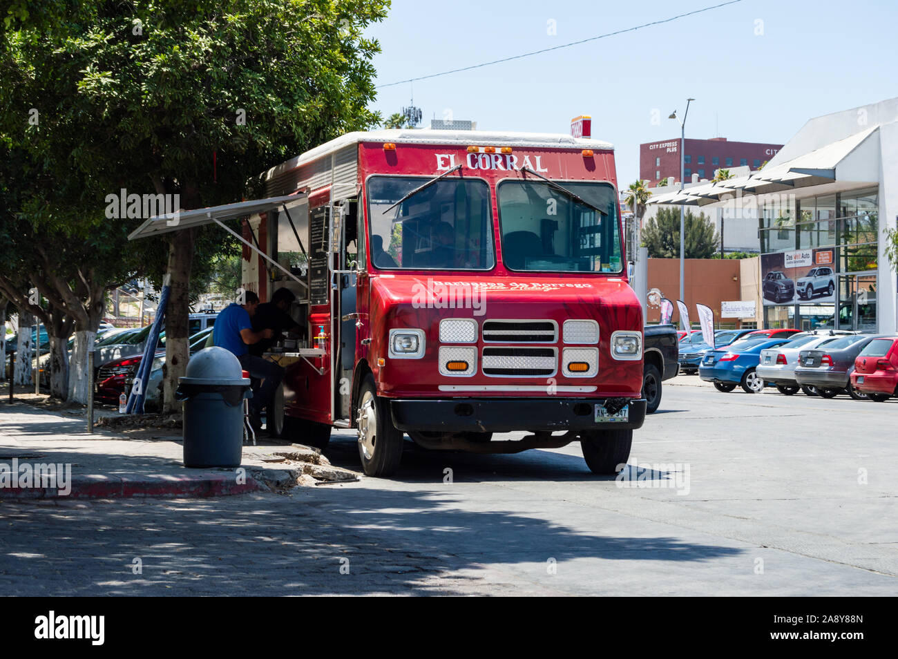 Tijuana food trucks hi-res stock photography and images - Alamy