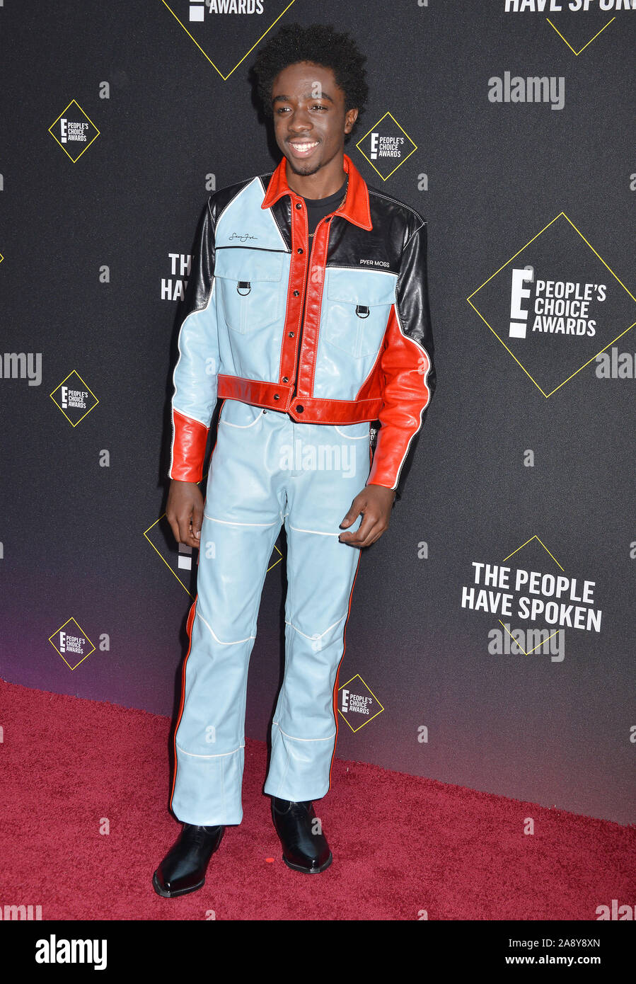Los Angeles, USA. 11th Nov, 2019. Caleb McLaughlin attends the 2019 E ...