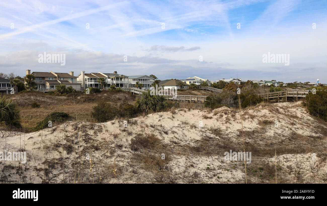 Marsh Bridges on Tybee Island Stock Photo - Alamy
