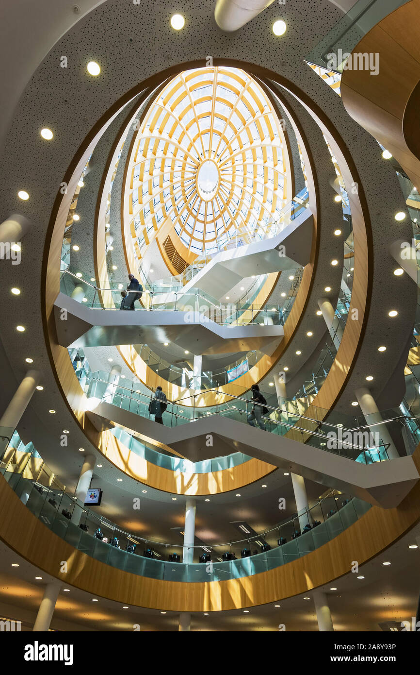 Interior of Liverpool Central Library, Liverpool, UK Stock Photo - Alamy
