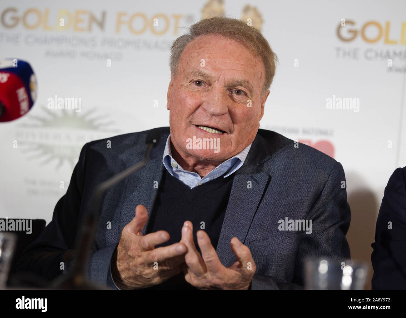 Monaco, Monte Carlo - November 11, 2019: Golden Foot, The Champions ...