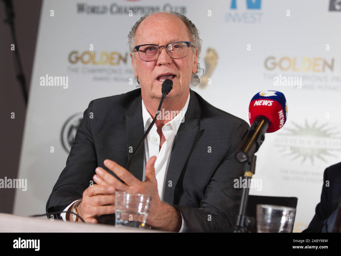 Monaco, Monte Carlo - November 11, 2019: Golden Foot, The Champions ...