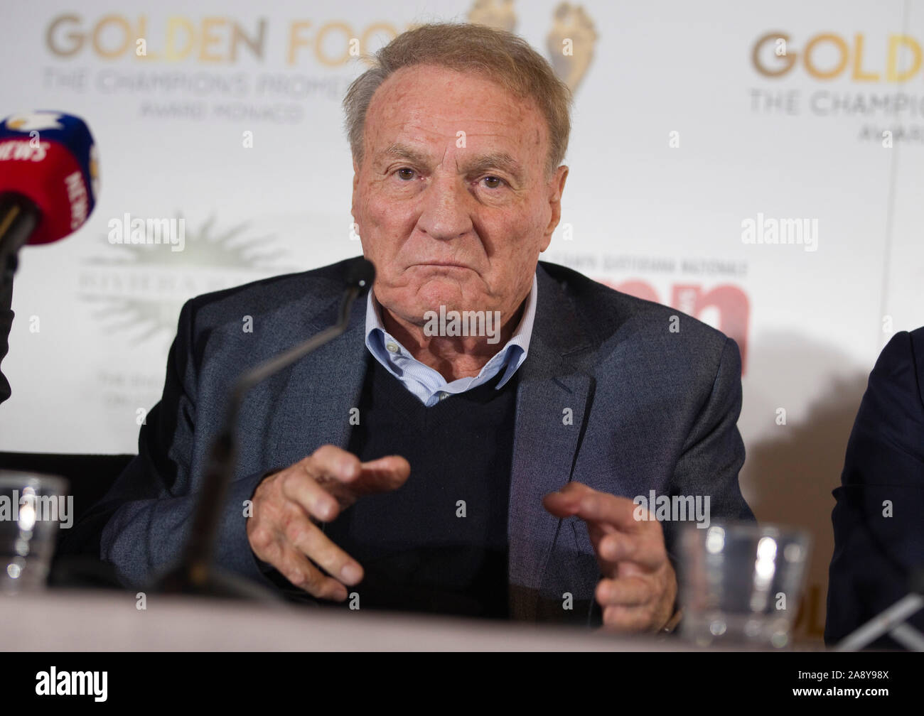 Monaco, Monte Carlo - November 11, 2019: Golden Foot, The Champions ...