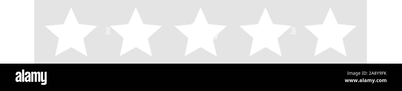 Stars ranking product satisfaction Black and White Stock Photos ...