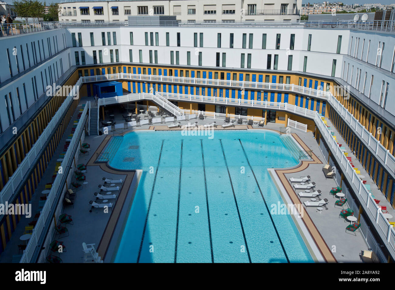 PISCINE MOLITOR, PARIS Stock Photo - Alamy