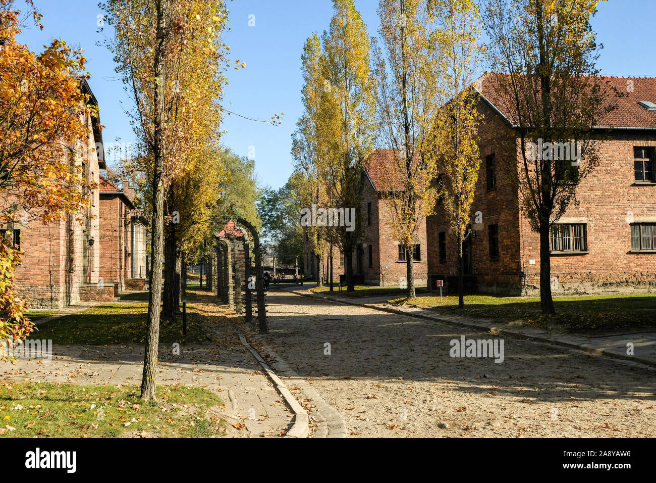 Auschwitz Birkenau German Nazi concentration and death camp, Poland ...