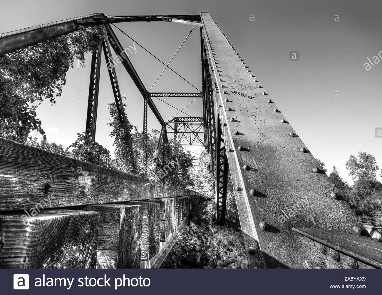 Old Abandoned Railway Bridge High Resolution Stock Photography and ...