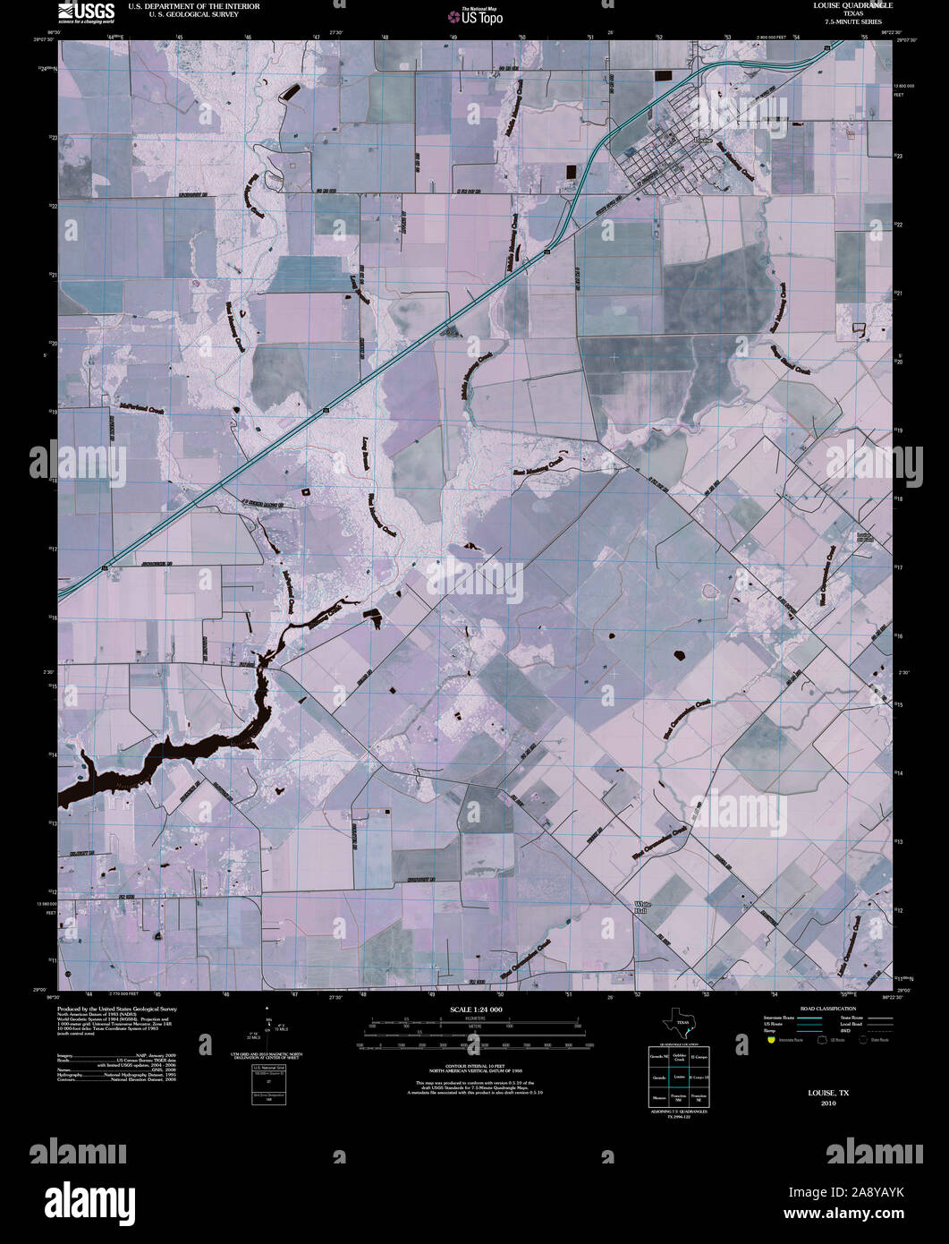 Louise map hi-res stock photography and images - Alamy