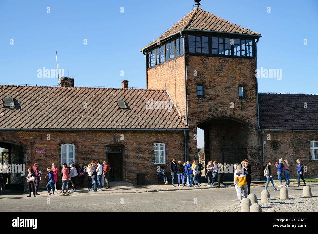 Auschwitz Birkenau German Nazi concentration and death camp, Poland ...