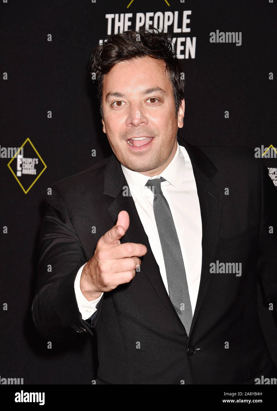 SANTA MONICA, CA - NOVEMBER 10: Jimmy Fallon attends the 2019 E! People ...
