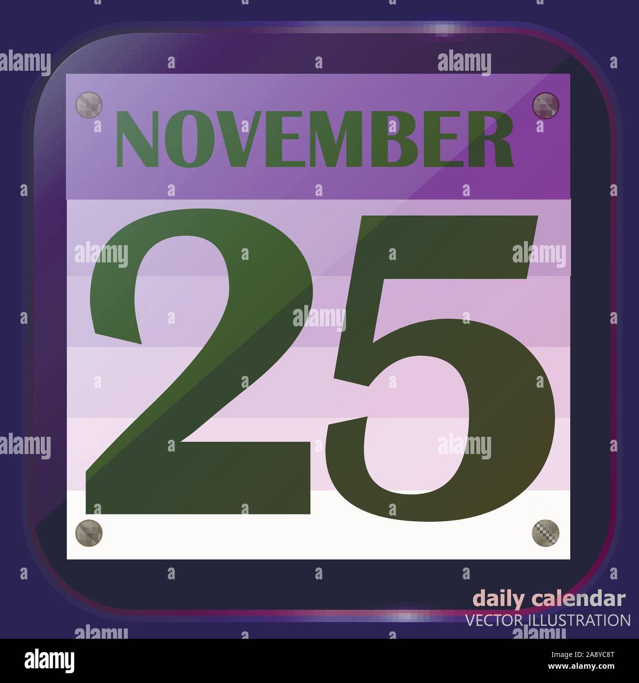 November 25 Stock Vector Images - Alamy