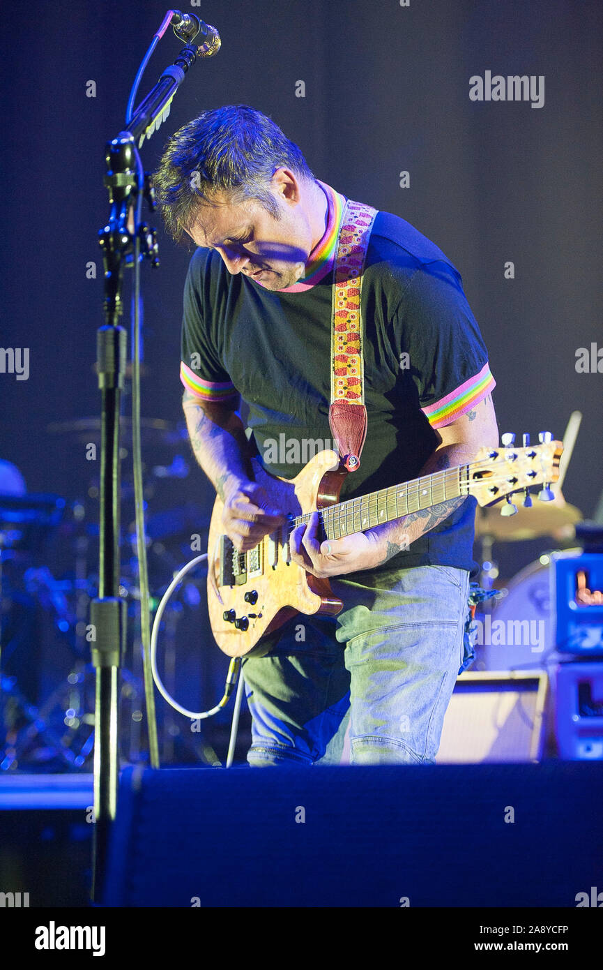 November 8, 2019 - Raleigh, North Carolina; USA - Musician ISAAC BROCK ...