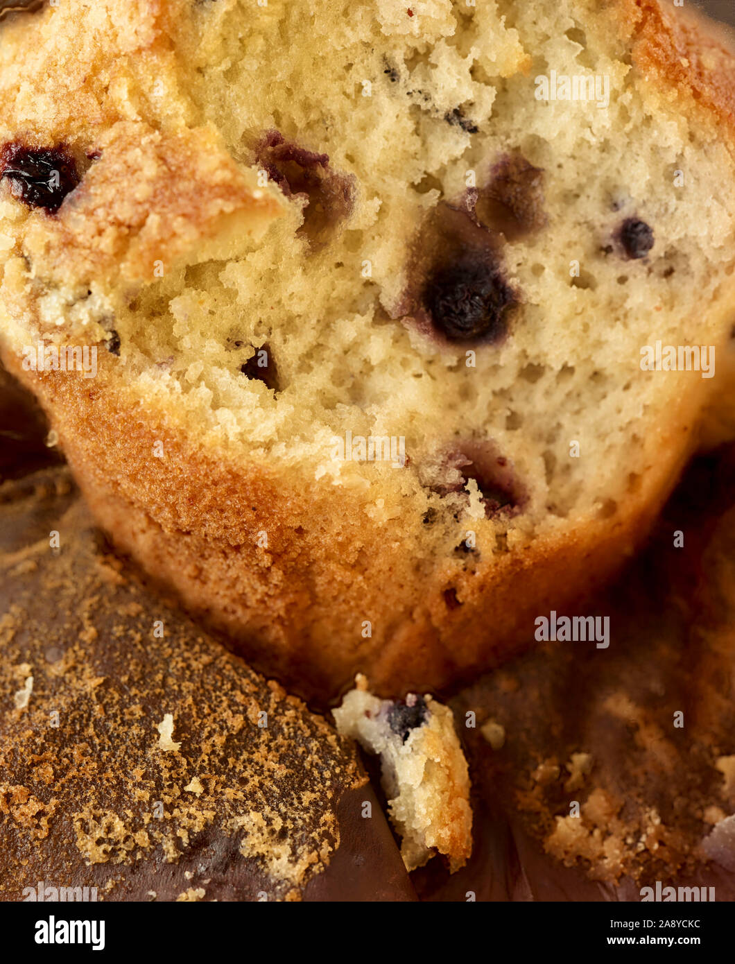 Blueberry muffin food still-life Stock Photo - Alamy