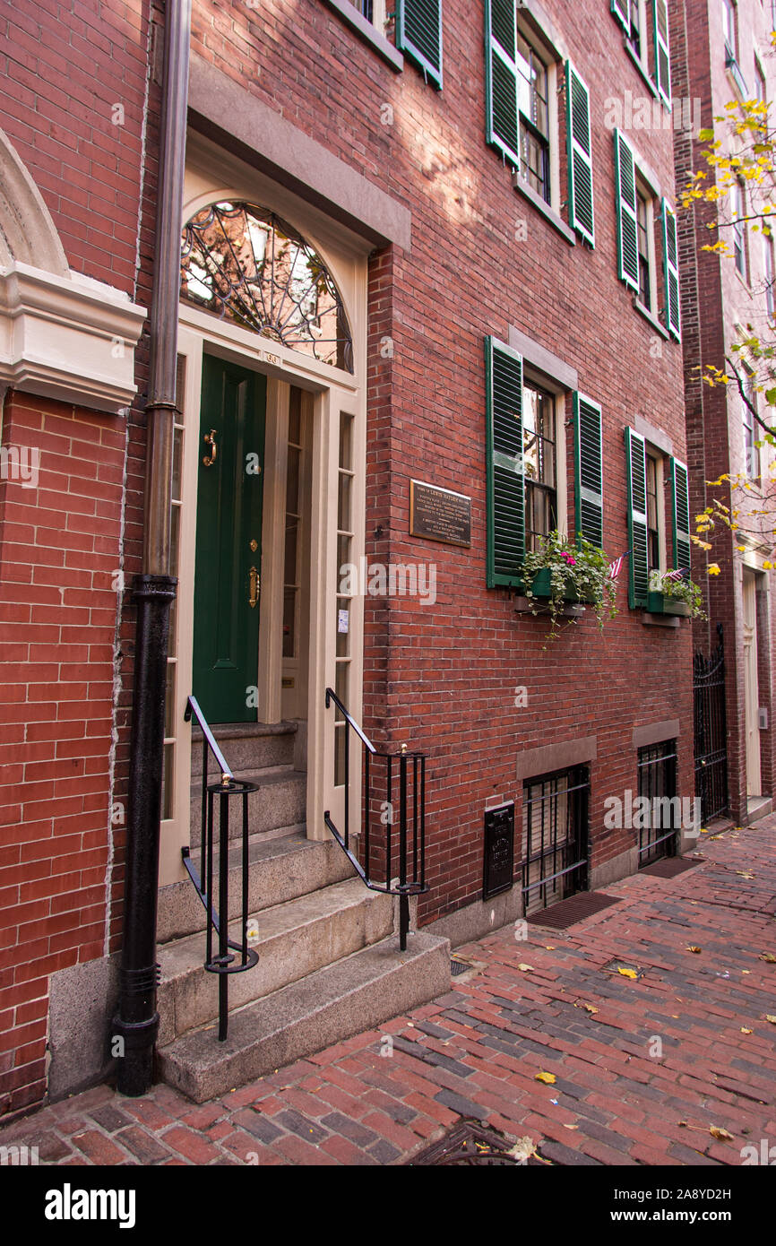 Lewis hayden house boston hi-res stock photography and images - Alamy