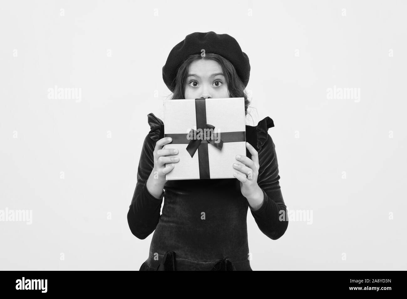 Moments of choosing best gift. Celebrate birthday. Gifting solution for ...