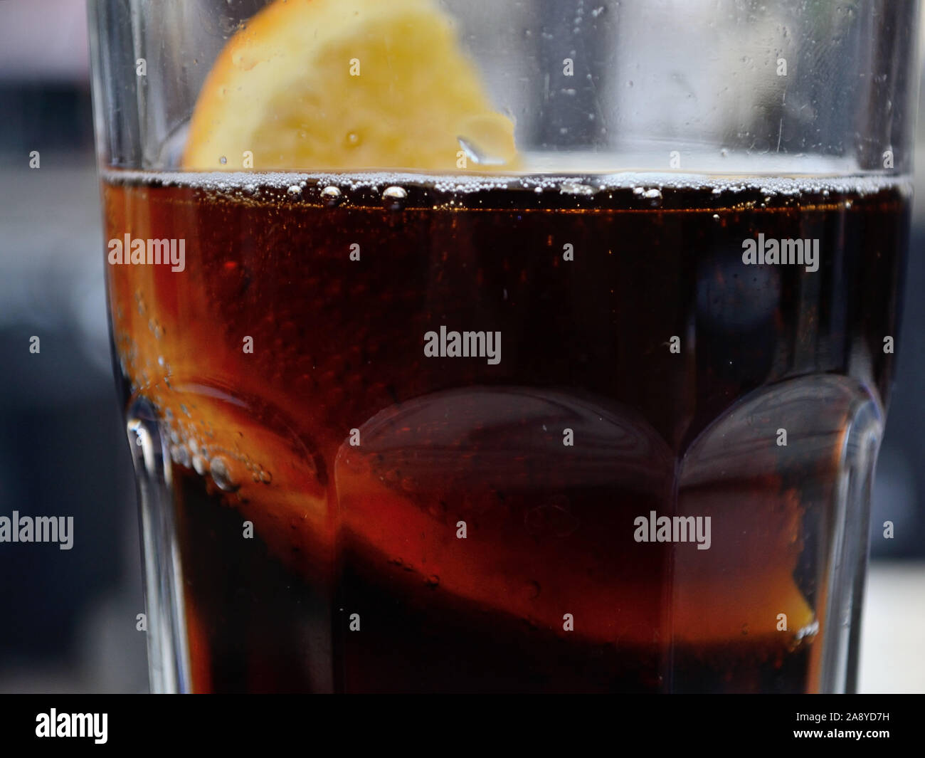 Orange soda drink glass not alcohol hi-res stock photography and images ...