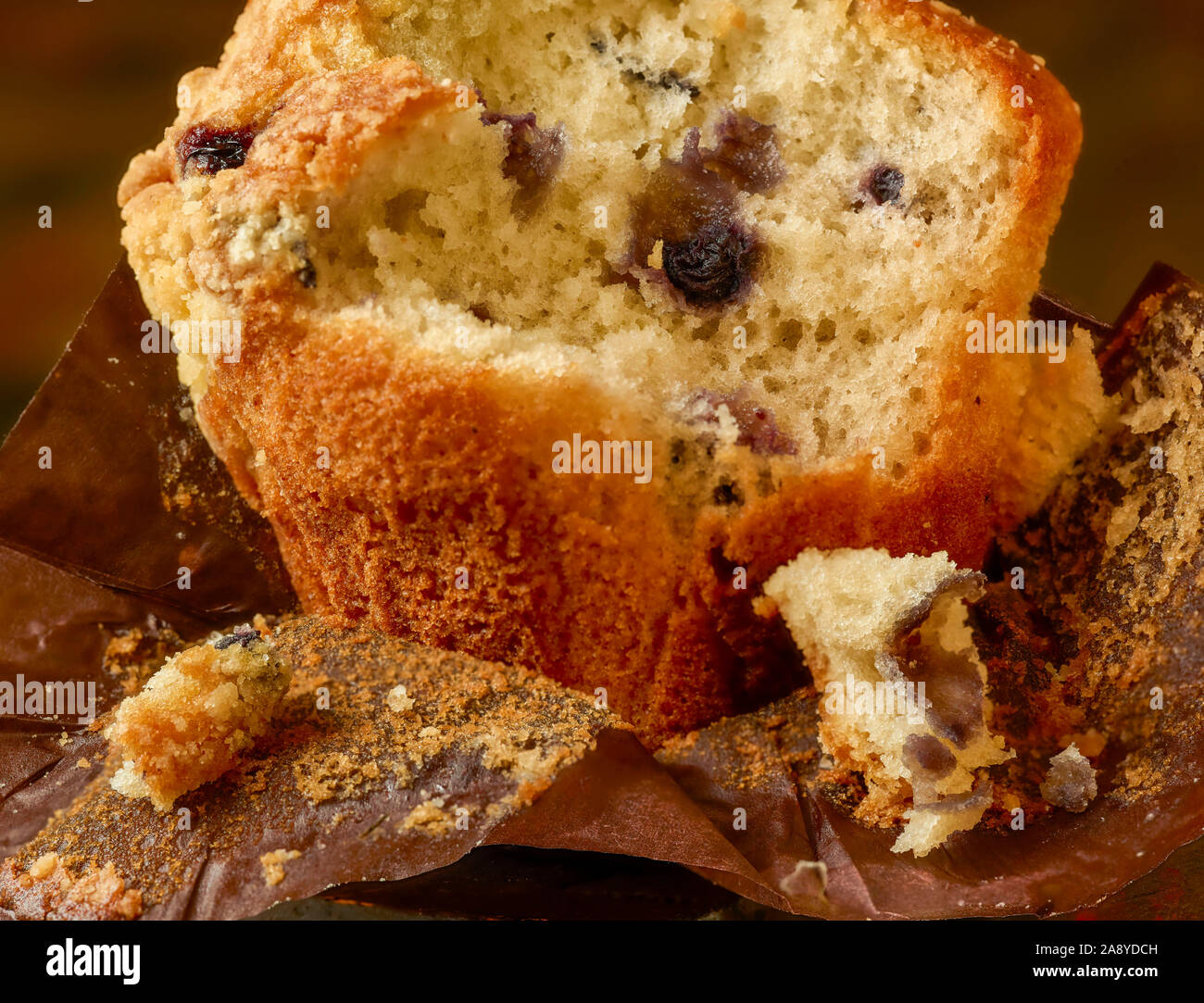 Blueberry muffin food still-life Stock Photo - Alamy