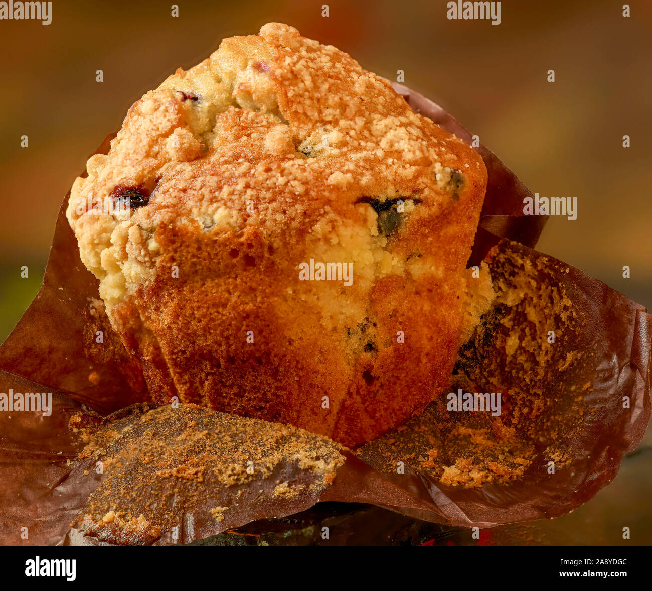 Blueberry muffin food still-life Stock Photo - Alamy