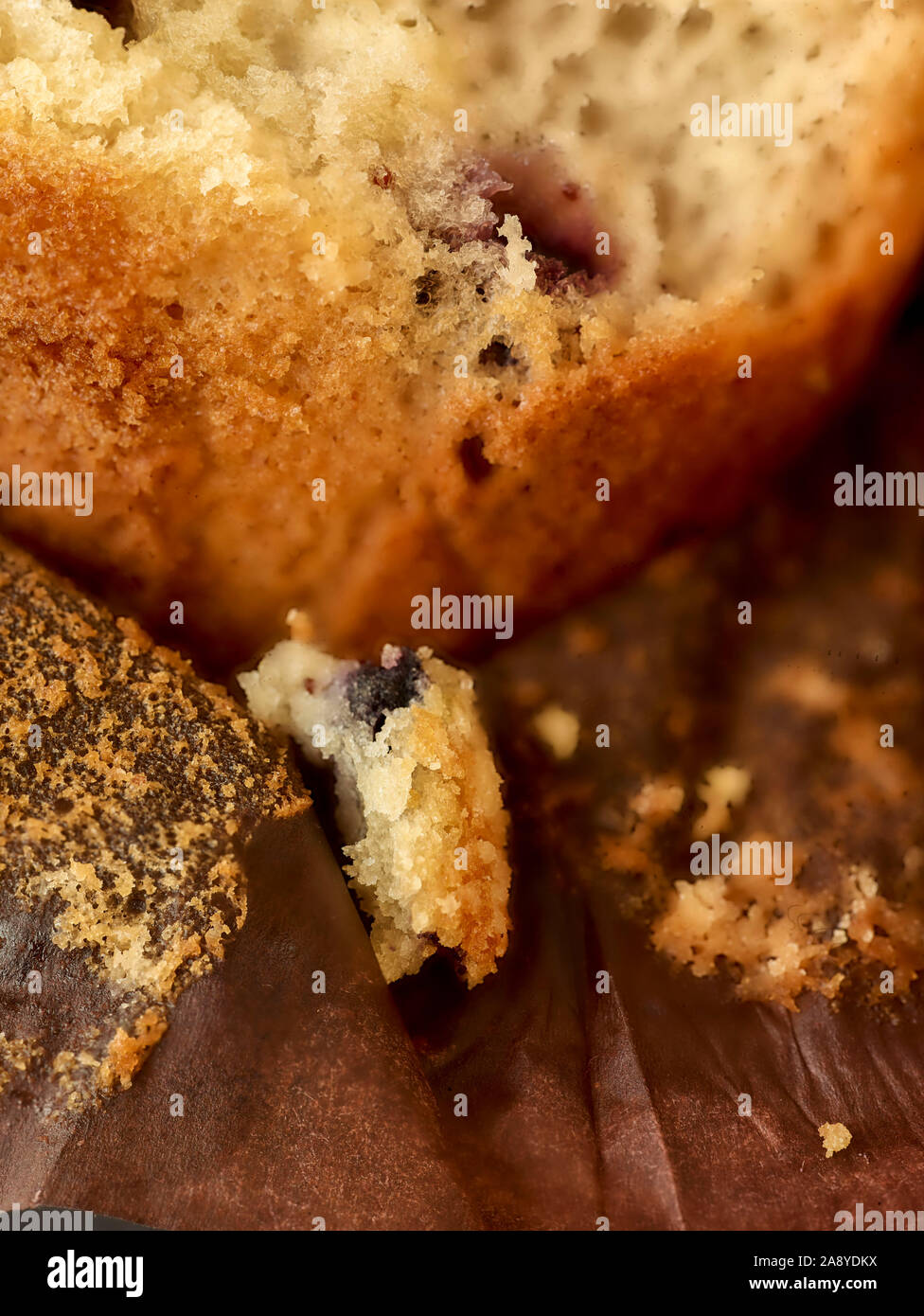Blueberry muffin food still-life Stock Photo - Alamy