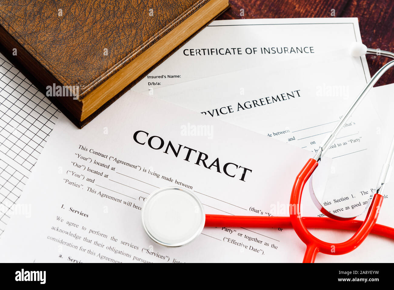 Contract and certificate of health insurance with policy to protect the ...