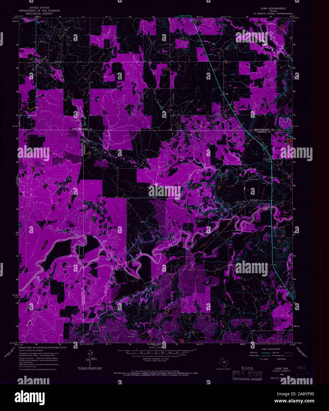 Map of lusk hi-res stock photography and images - Alamy