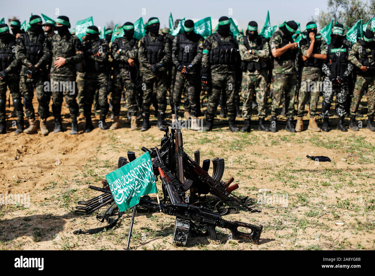 Qassam brigades hi-res stock photography and images - Alamy