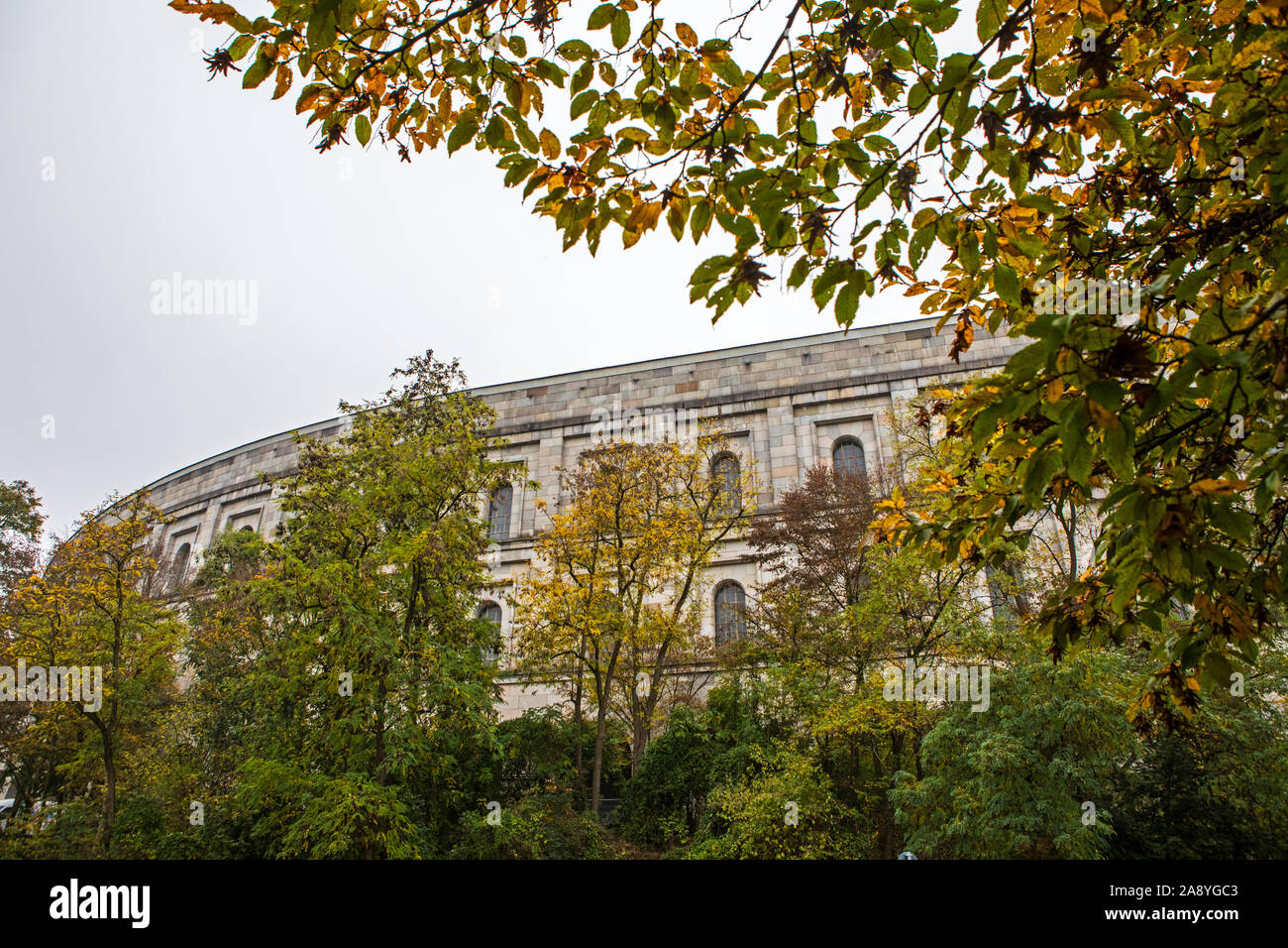The exterior of Congress Hall - a building which was part of the Nazi ...