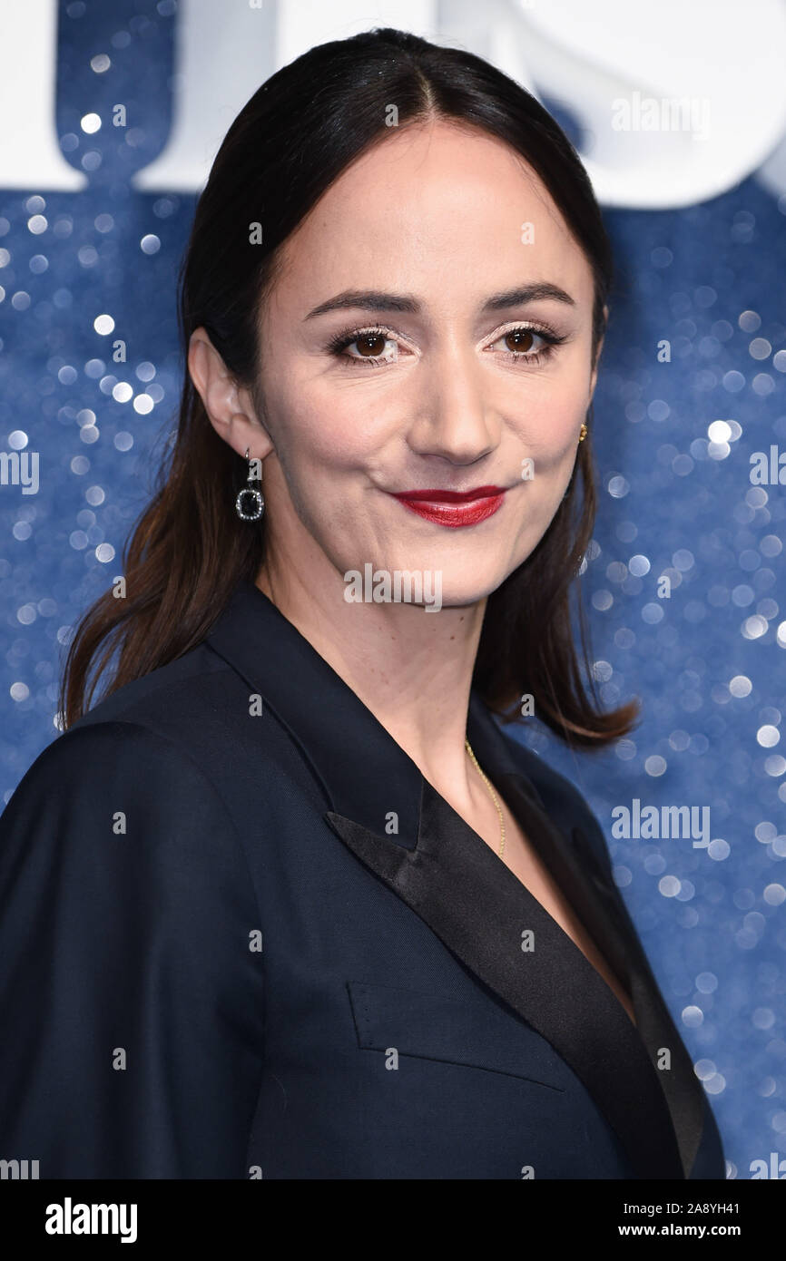 London, UK. 11th Nov, 2019. LONDON, UK. November 11, 2019: Lydia ...