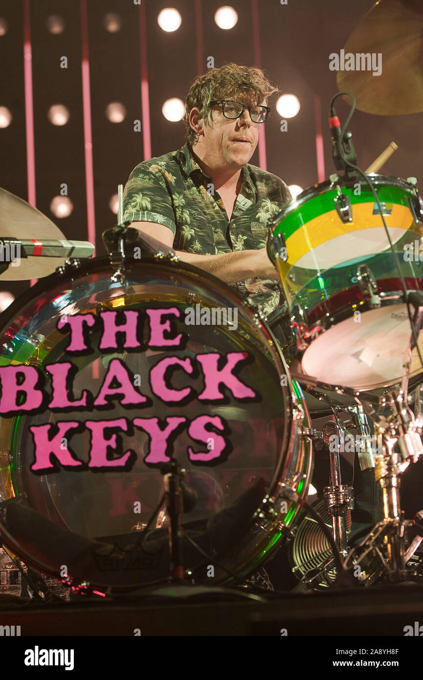 November 8, 2019 - Raleigh, North Carolina; USA - Drummer PATRICK ...