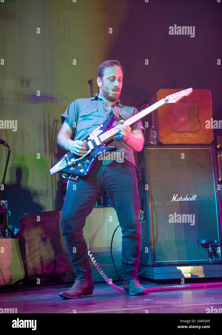 November 8, 2019 - Raleigh, North Carolina; USA - Musician DAN AUERBACH ...
