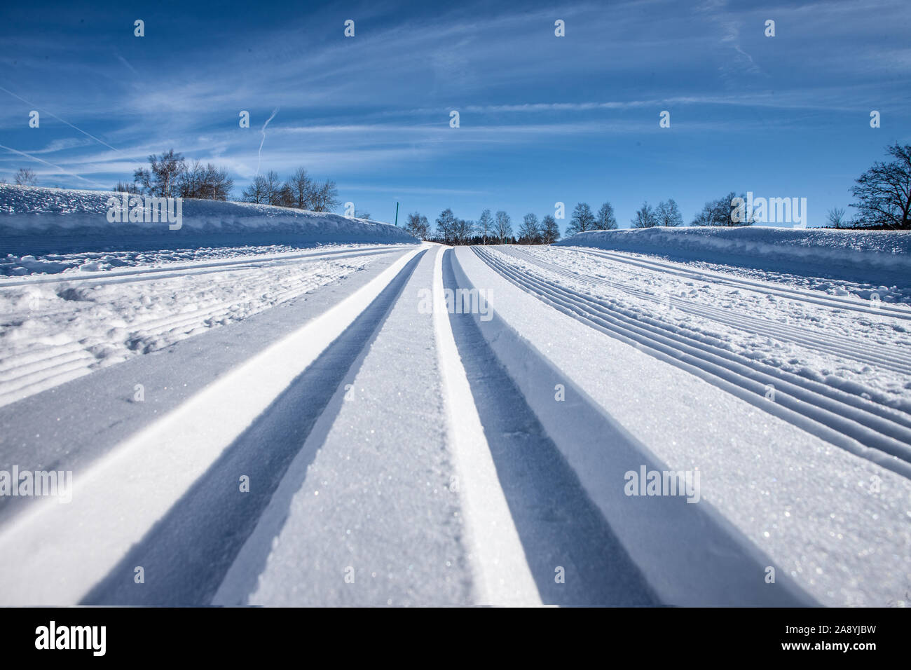 Cross country tracks hi-res stock photography and images - Alamy