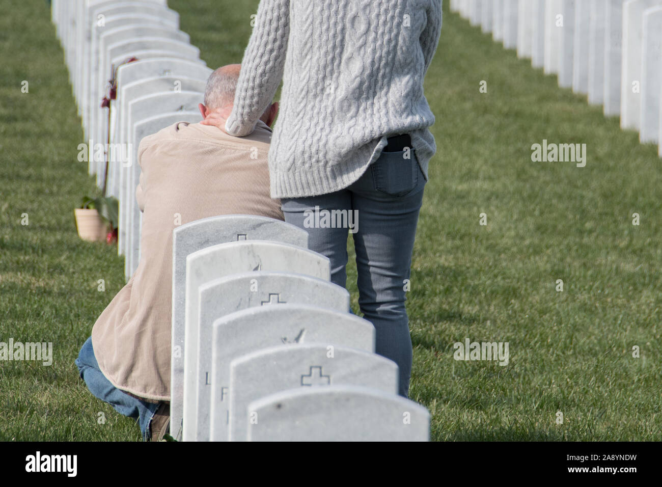 Newtown, Pennsylvania, USA - 11/11/2019: Celebrating Veterans Day at ...