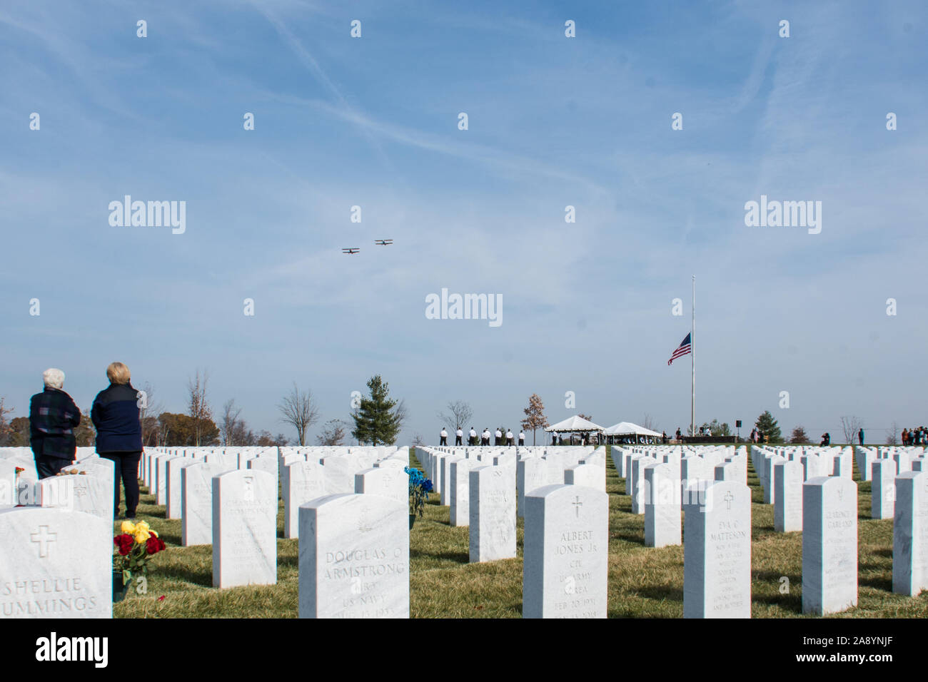 Newtown, Pennsylvania, USA - 11/11/2019: Celebrating Veterans Day at ...