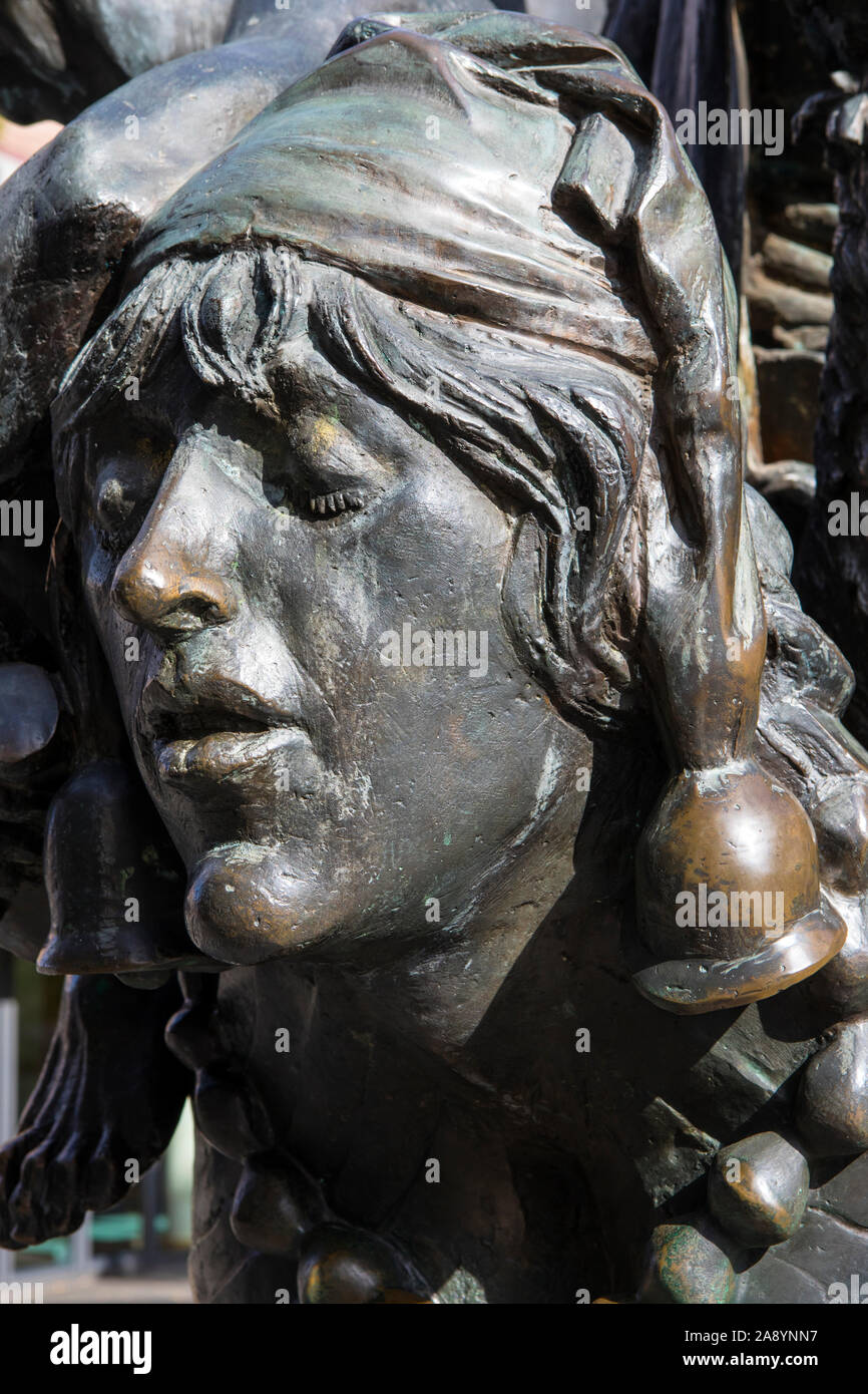 Nuremberg, Germany - October 25th 2019: Detail of the Ship of Fools ...