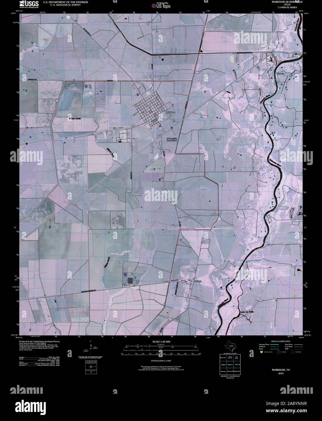Map of markham hi-res stock photography and images - Alamy