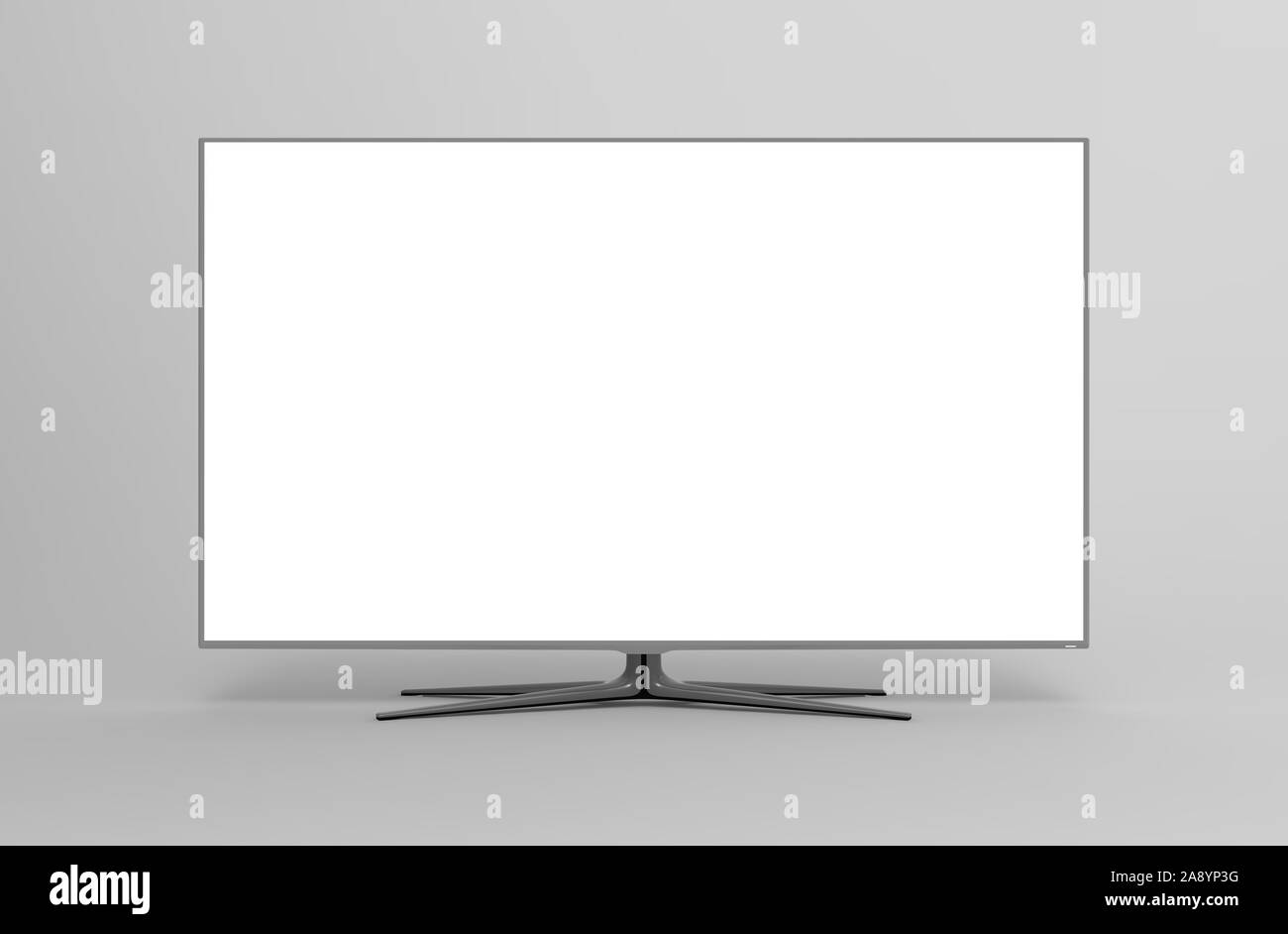 Led TV Object 3D Rendering Stock Photo - Alamy