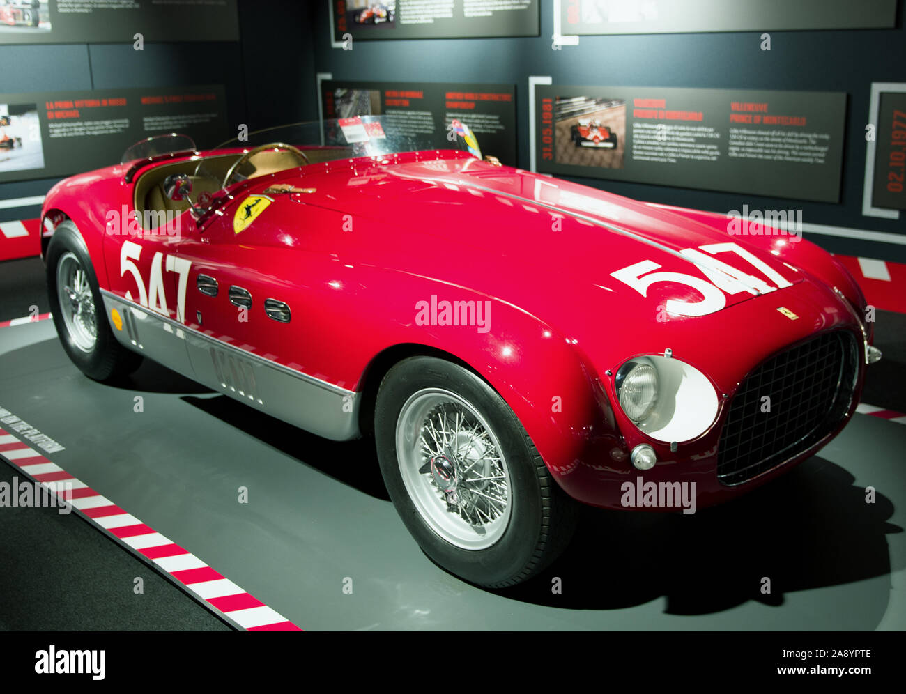 Ferrari Museum in Maranello Stock Photo - Alamy