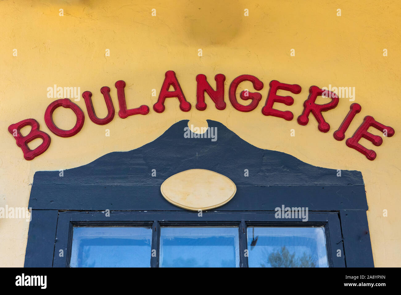 Old boulangerie bakery sign hi-res stock photography and images - Alamy