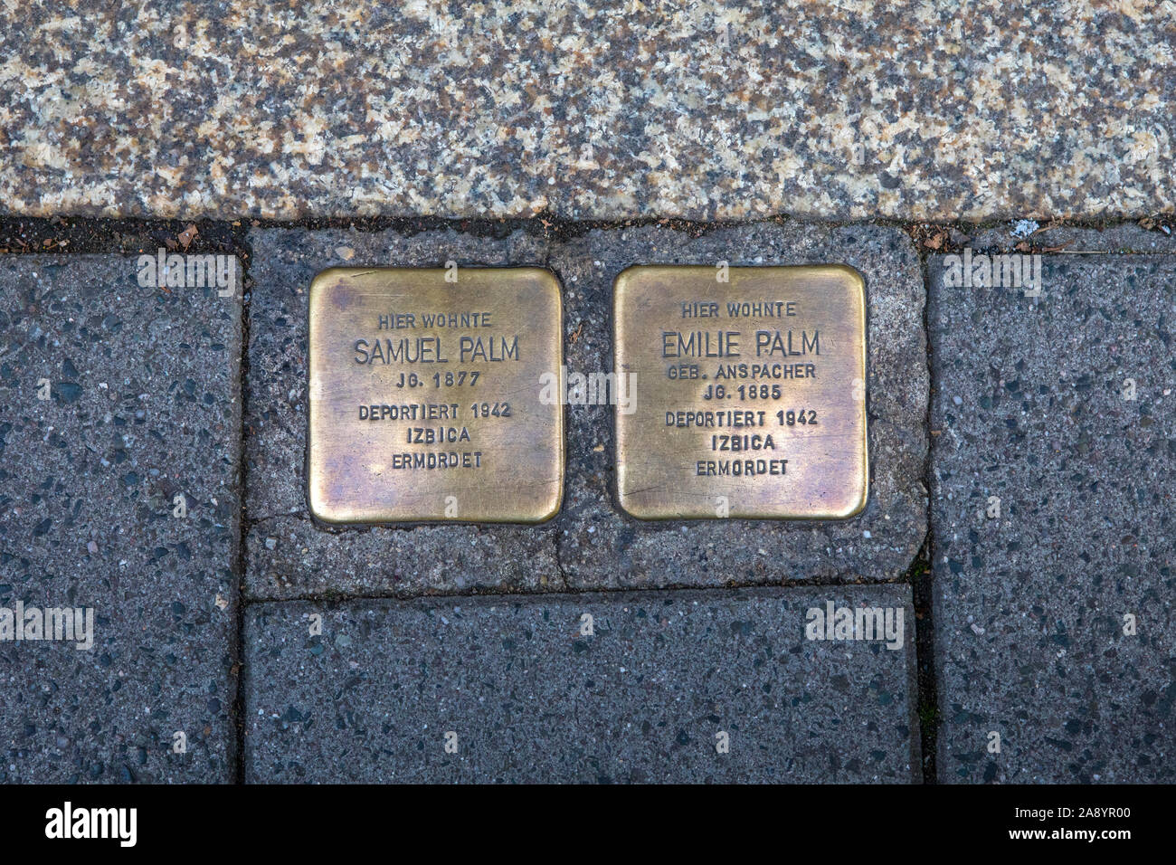Stumbling blocks germany hi-res stock photography and images - Alamy