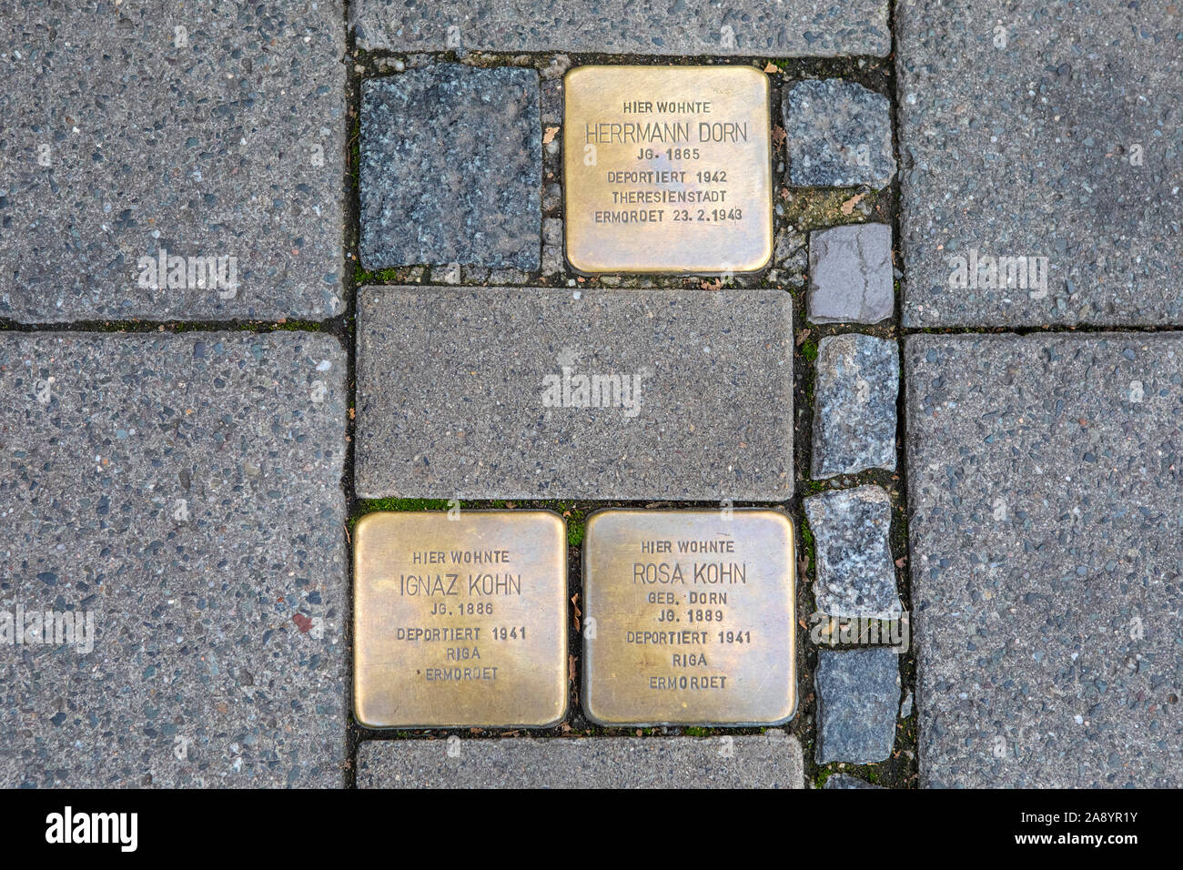 Stumbling Blocks Germany High Resolution Stock Photography and Images ...