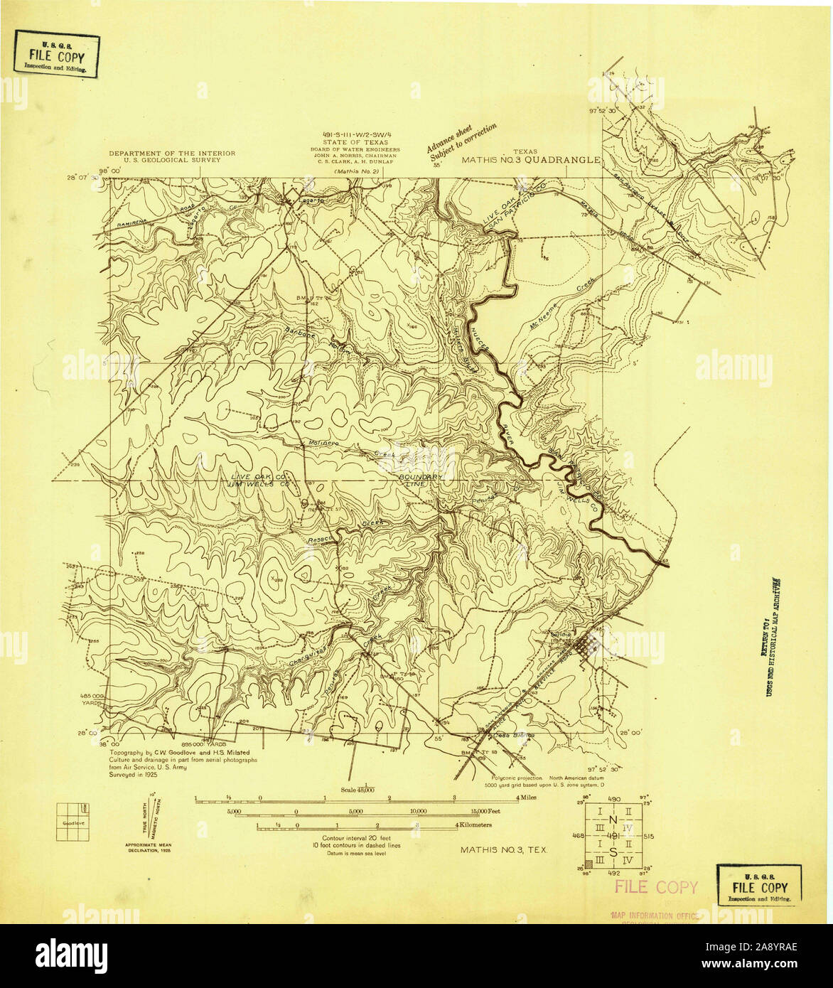 Mathis texas map hi-res stock photography and images - Alamy