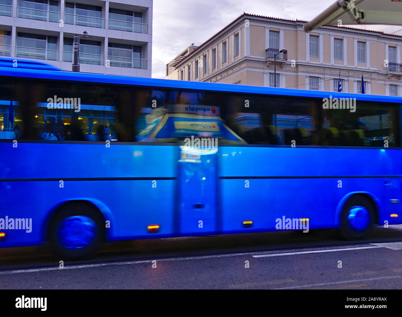 The big greek bus hi-res stock photography and images - Alamy