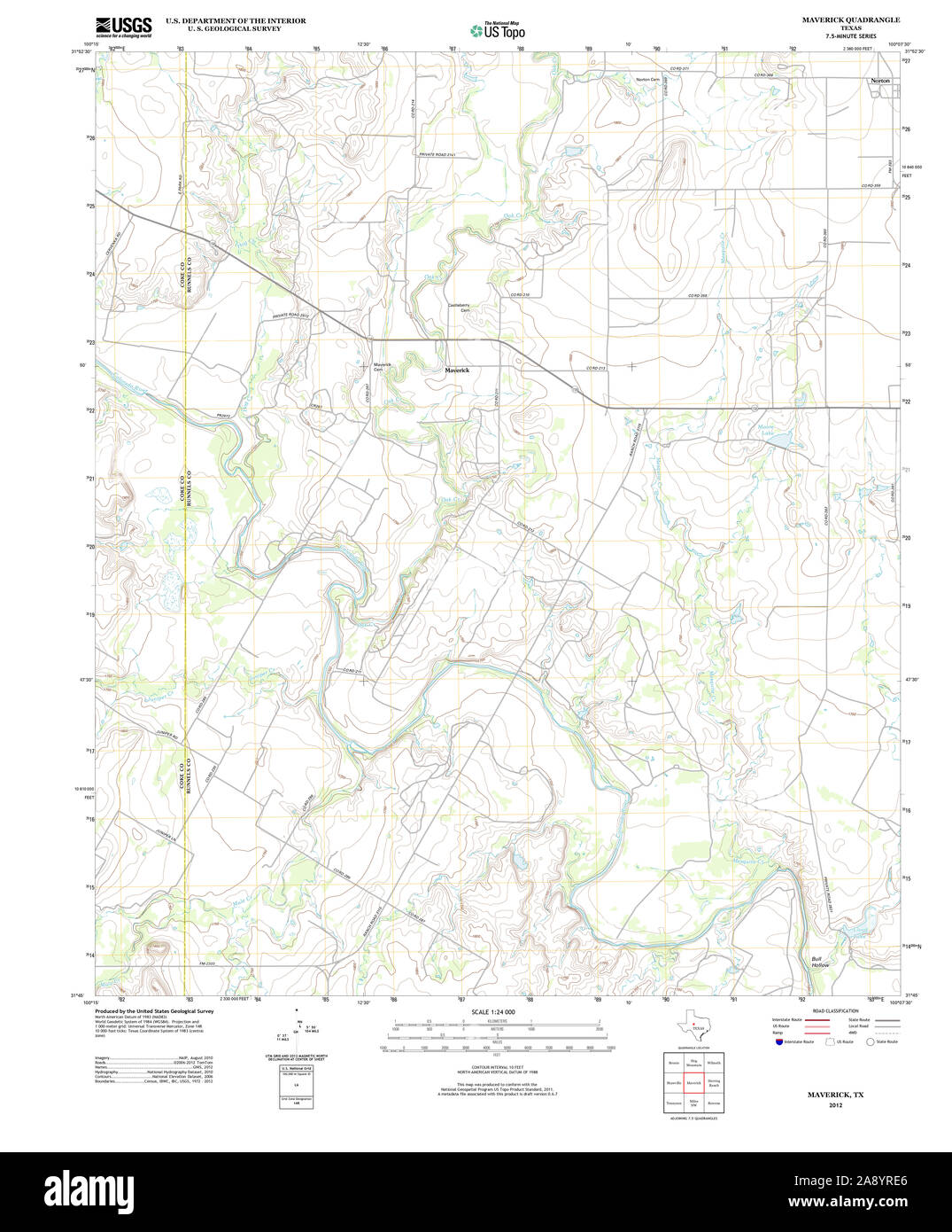 Maverick map hi-res stock photography and images - Alamy