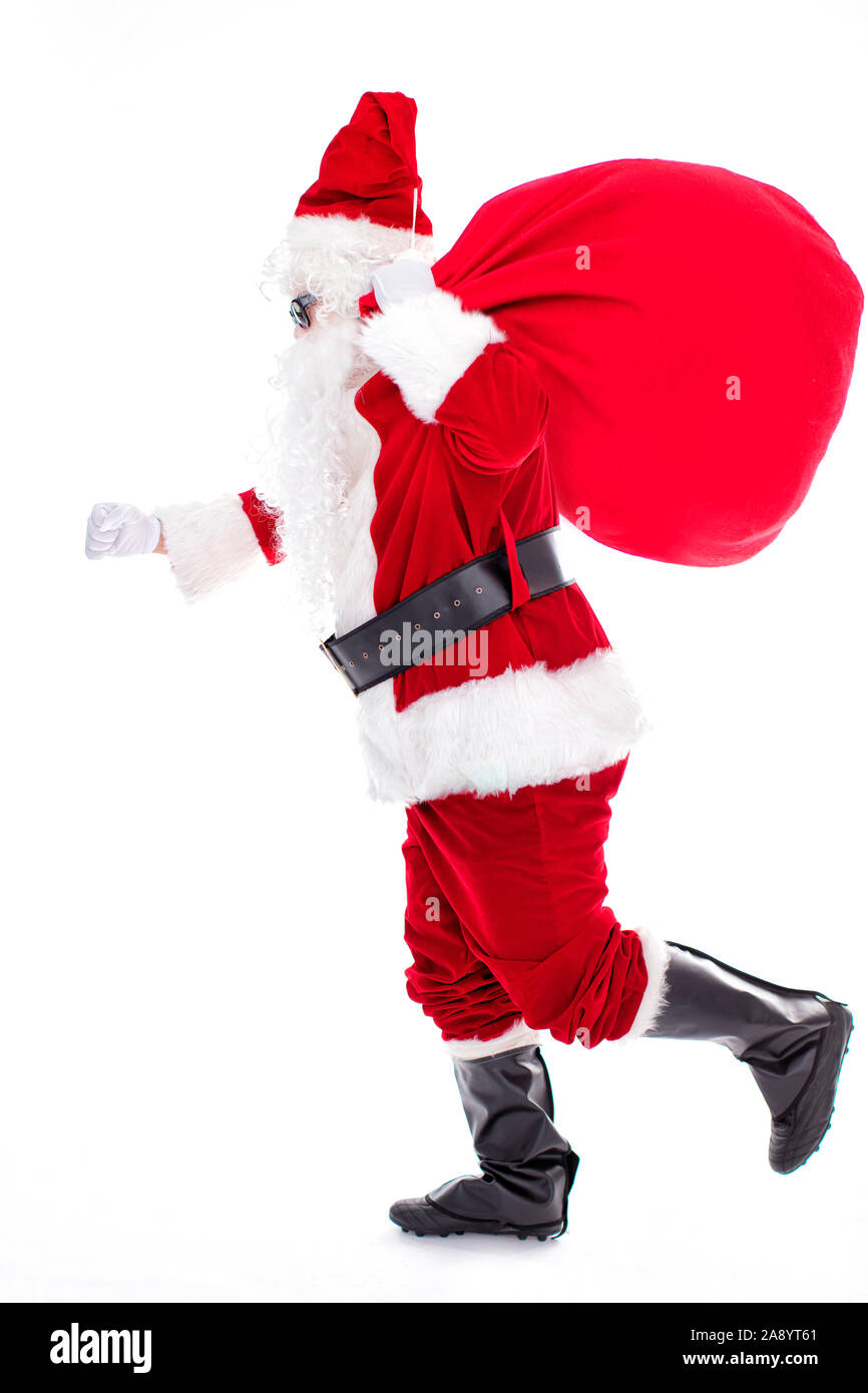 Quick happy santa claus hi-res stock photography and images - Alamy