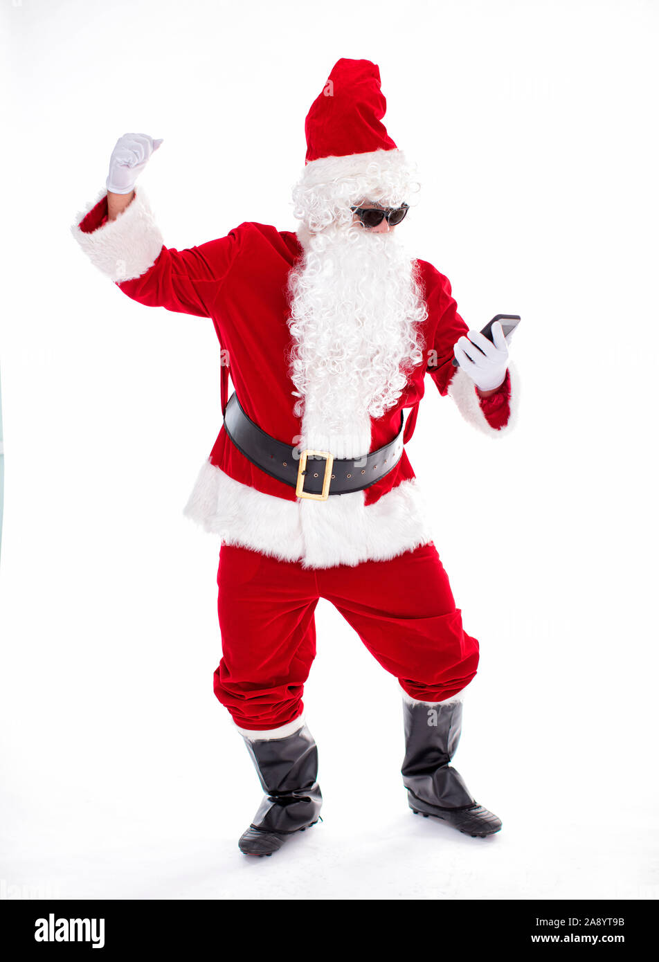 Fat santa claus hi-res stock photography and images - Alamy