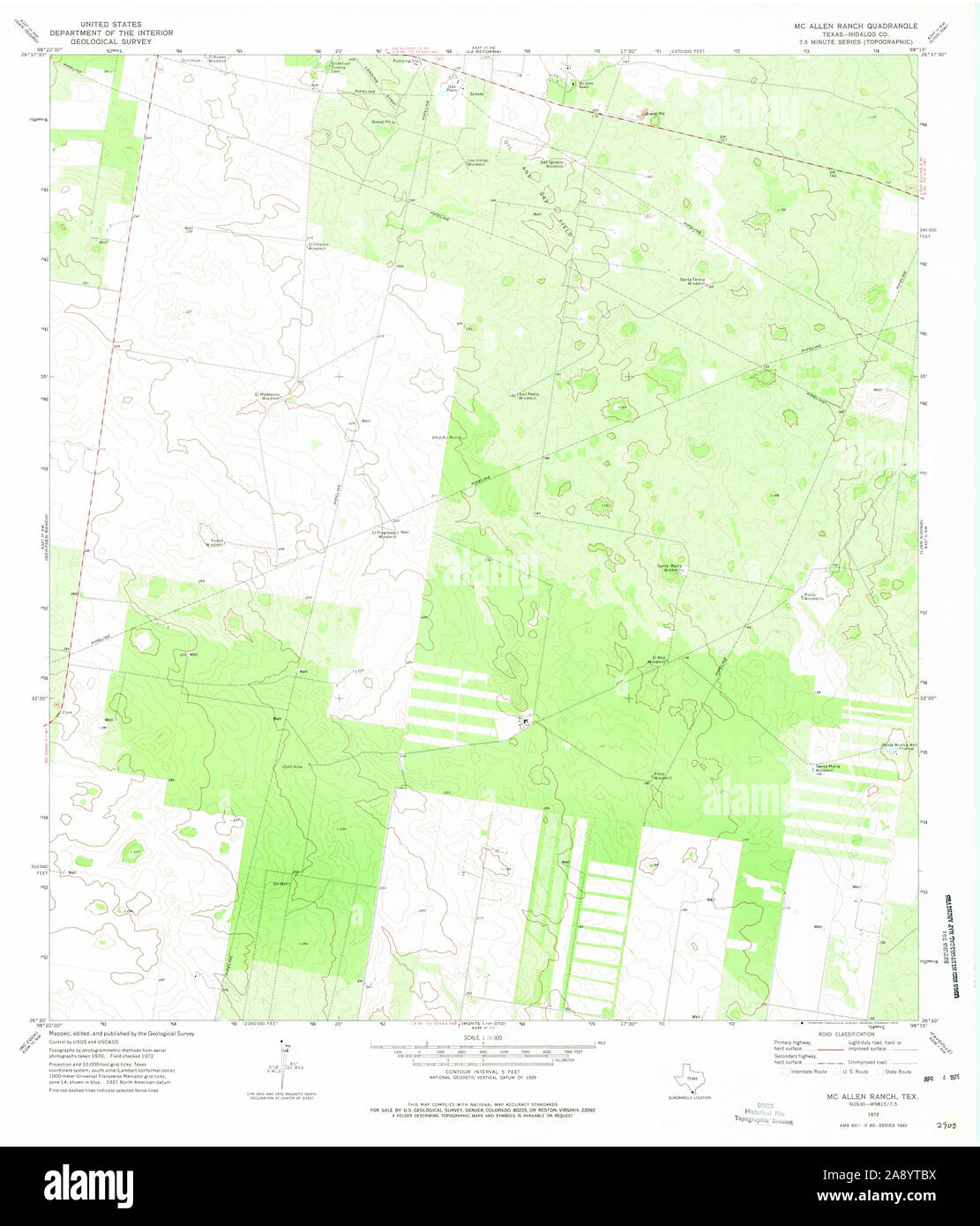 Mcallen texas map hi-res stock photography and images - Alamy
