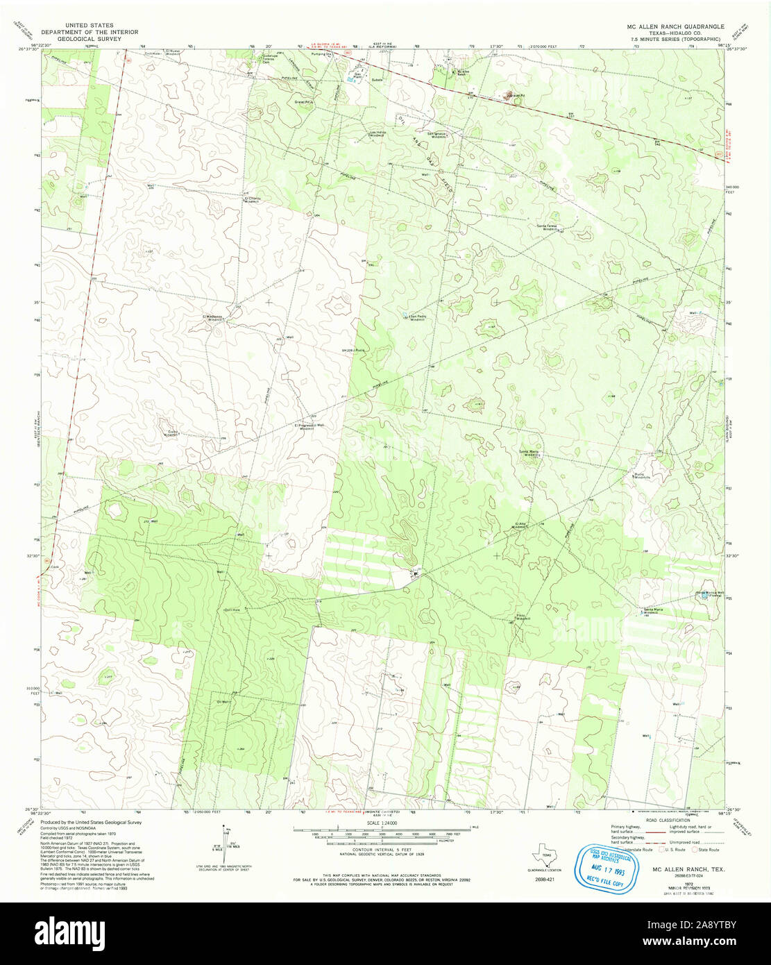 Mcallen texas map hi-res stock photography and images - Alamy