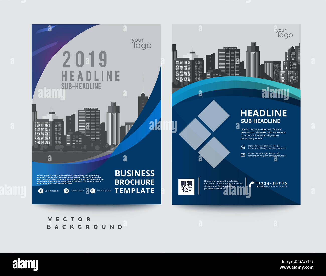 Modern Brochure Cover Design