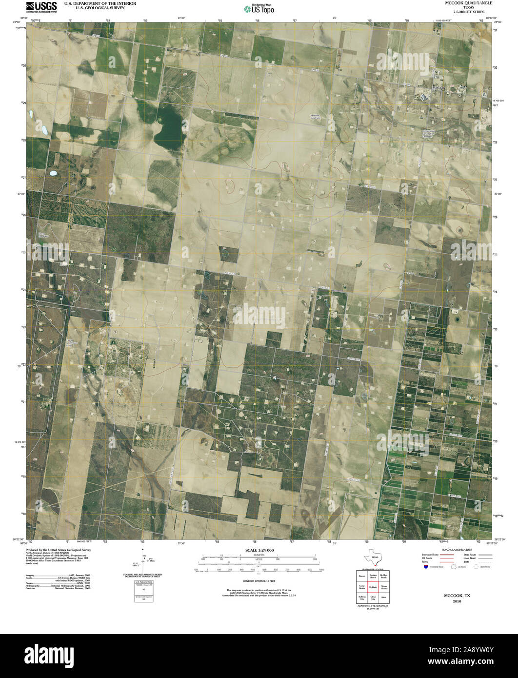 Mccook map hi-res stock photography and images - Alamy